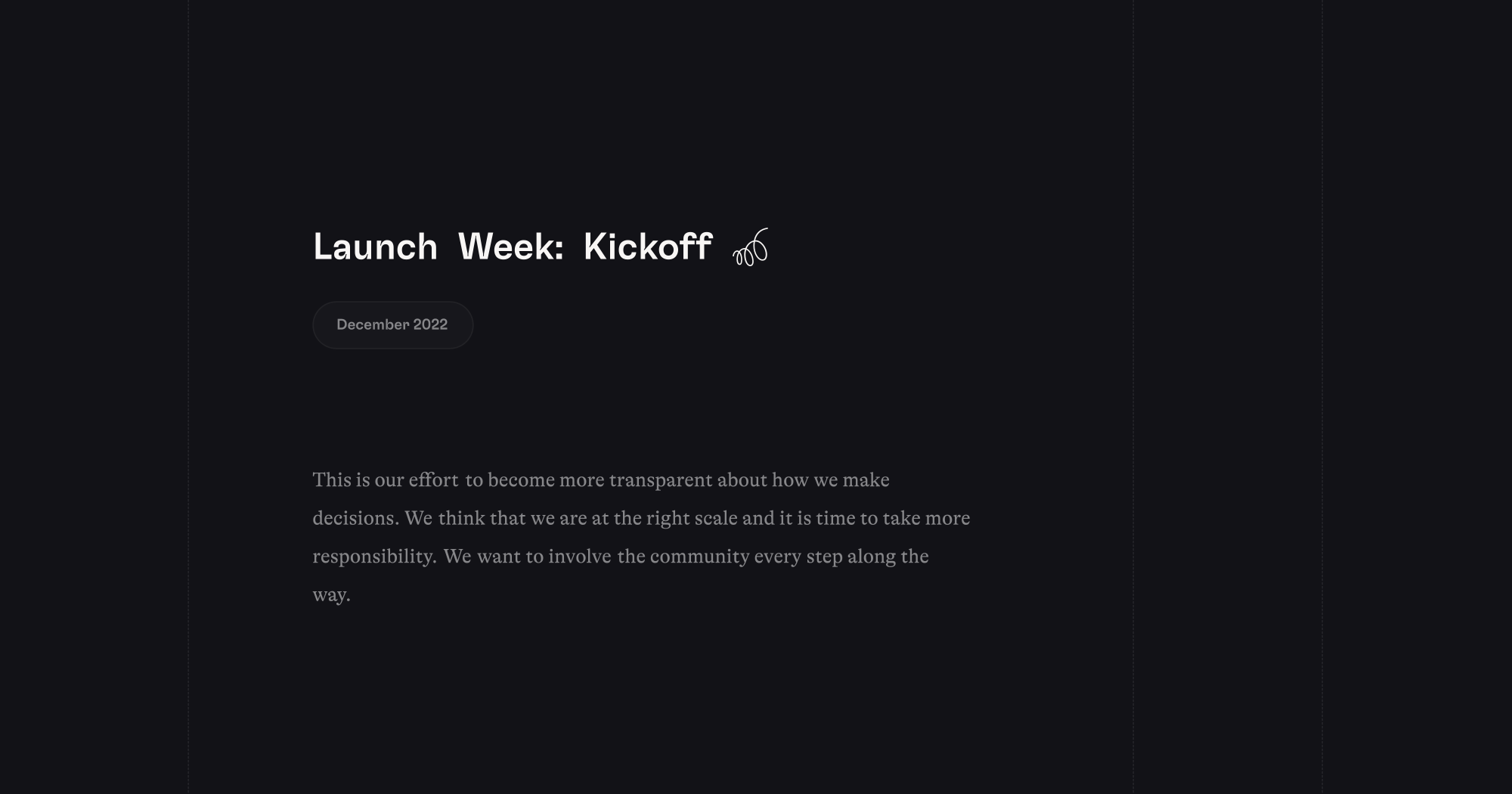 Launch Week: Kickoff 🔥 | Grandeur